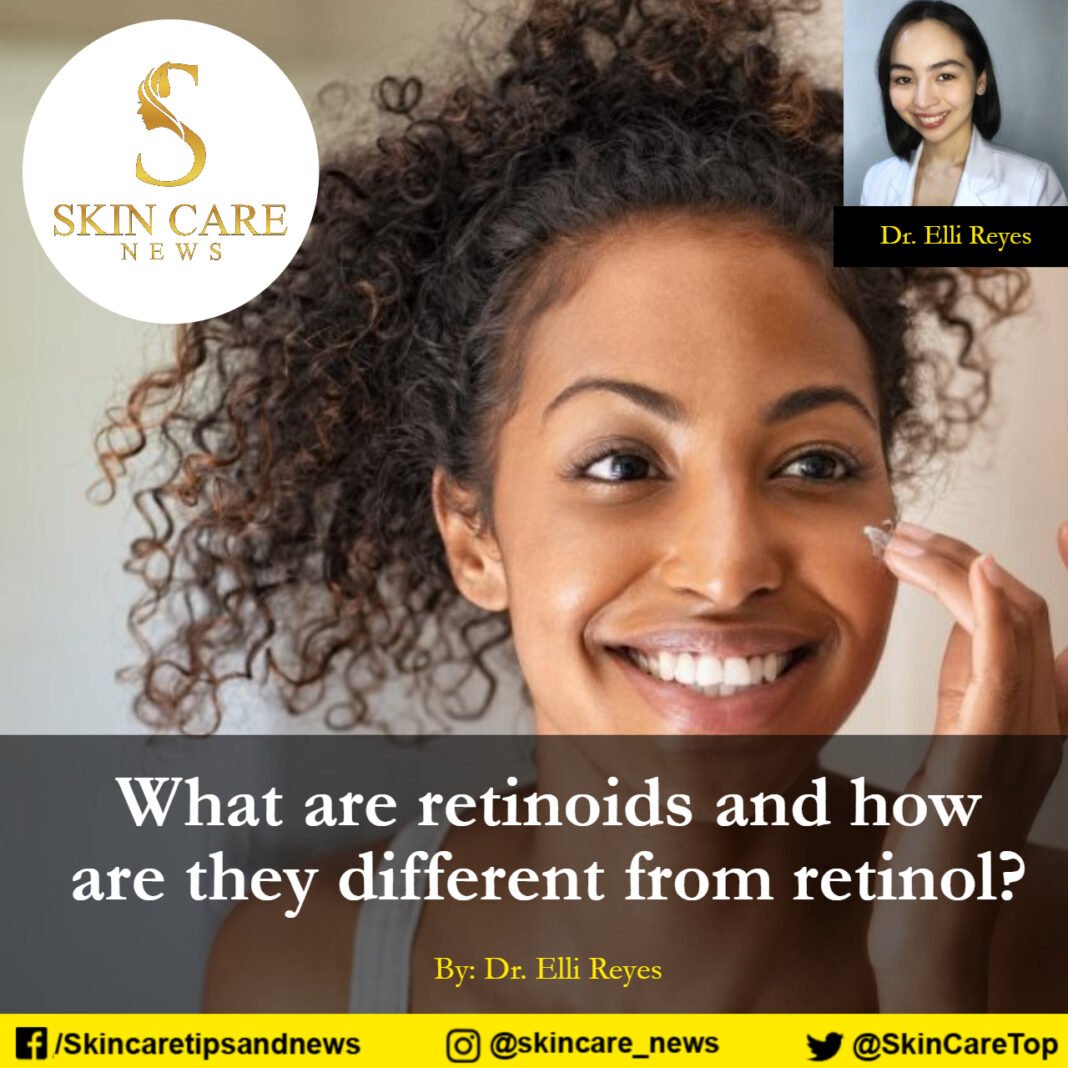 What are retinoids and how are they different from retinol?