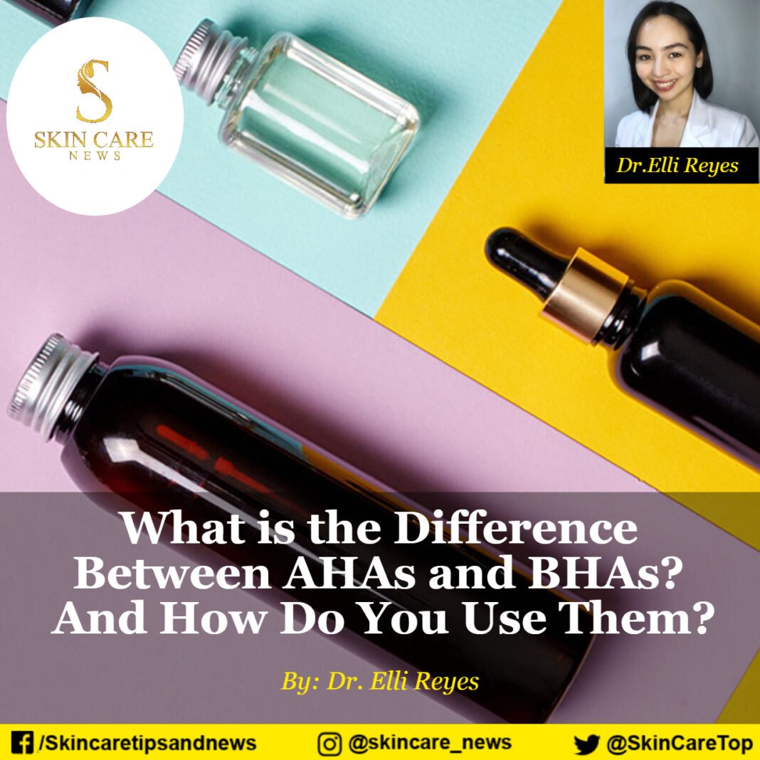 What is the Difference Between AHAs and BHAs? And How Do You Use